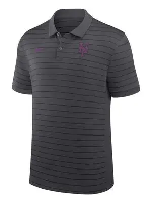 Nike New York Mets City Connect Victory Dri-fit Mlb Polo - Grey