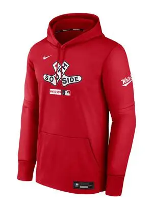 Nike Chicago White Sox Authentic Collection City Connect Therma Mlb Pullover Hoodie - Red