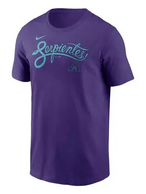 Nike Arizona Diamondbacks City Connect Wordmark Men's Mlb T-shirt Purple