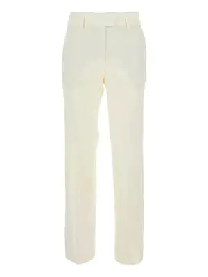 GRIFONI Pressed-crease Trousers - Neutrals