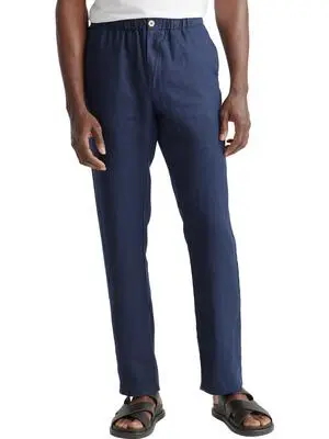 Quince 100% European Linen Trousers - Deep Navy