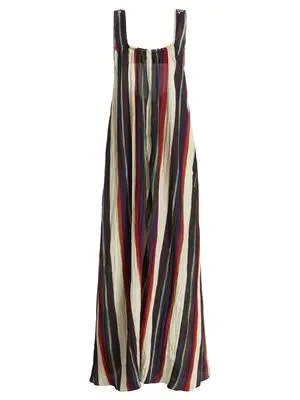 Christopher John Rogers Morris Striped Maxi Dress - Multi