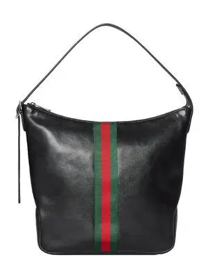 Gucci Lunetta Medium Crossbody Bag - Black