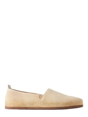 Mulo Canvas Espadrilles - Brown