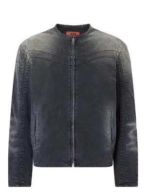 424 Tokyo Cotton-canvas Jacket - Black