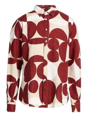 Boglioli Shirt Size Linen - Red