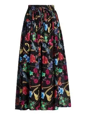 CONNOR & BLAKE Maxi Flared Skirt - Black