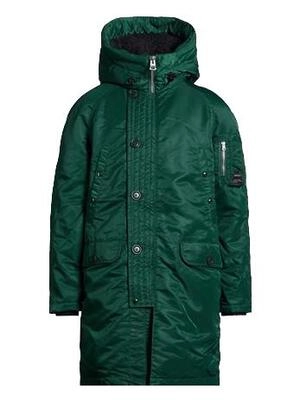 SPIEWAK Dark Polyamide Puffer Coat - Green
