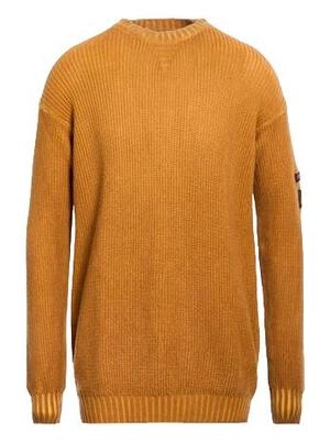 HANGAR Cotton Crewneck Sweater Tan
