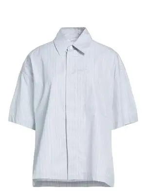 BONSAI Checked Poplin Shirt - Grey