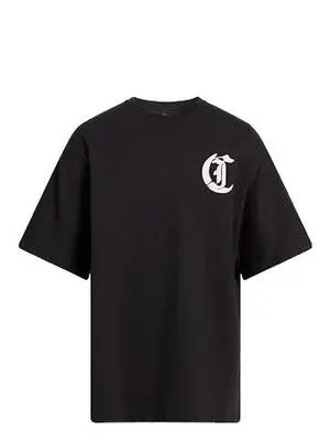Just Cavalli T-shirt Size Cotton - Black