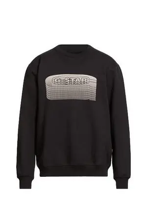 G-star Raw Printed Fleece Sweatshirt - Black