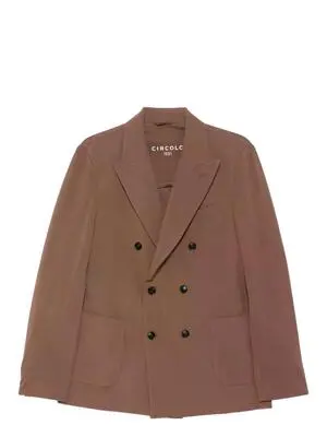 CIRCOLO 1901 Double-breasted Blazer Brown
