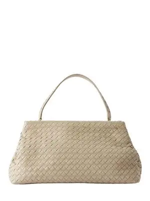Bottega Veneta The 1998 Intrecciato Leather Shoulder Bag - Neutrals