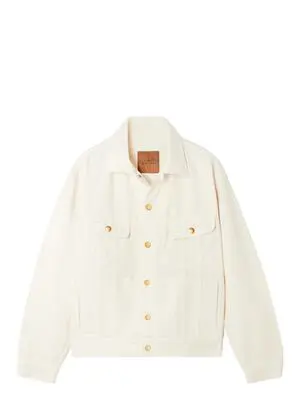 JAMIE HALLER The Loverboy Denim Jacket - Neutrals
