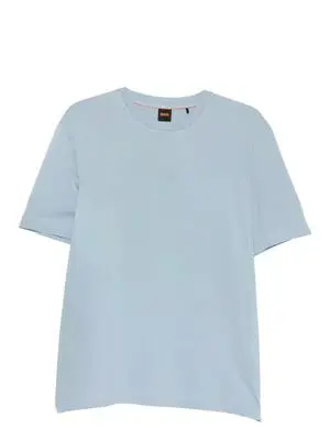BOSS Logo-emed T-shirt - Blue