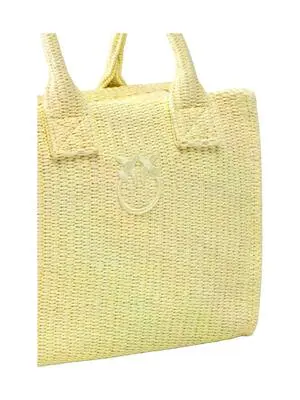 Pinko Beach Mini Tote Bag - Yellow