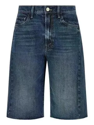 MOTHER Half-pipe Bermuda Shorts - Blue
