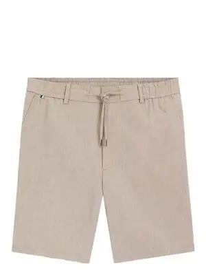 BOSS Elasticated Drawstring Shorts - Neutrals
