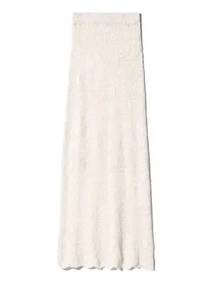 NILI LOTAN Nika Knitted Long Skirt - Stylefabric-2