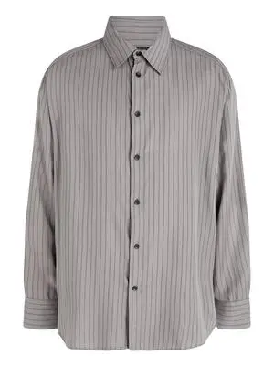 Rag & Bone Matthew Striped Modaljacquard Shirt - Gray