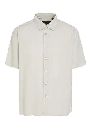 Rag & Bone Dalton Striped Jacquard Shirt - Stone