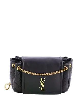 Saint Laurent Nolita Mini Satchel - Black