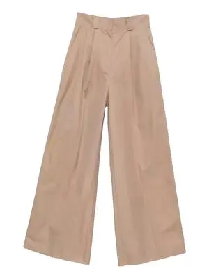 Balenciaga Pleated Trousers - Neutrals