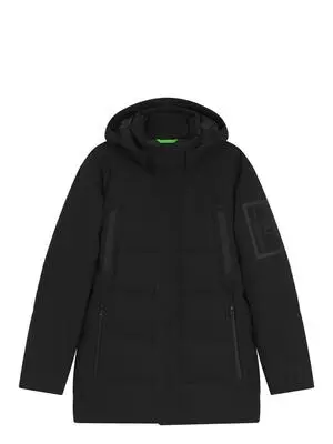 BOSS Water-repellent Down Parka Jacket - Black