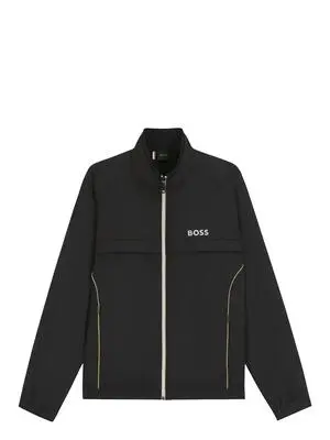 BOSS Contrast-piping Jacket - Black