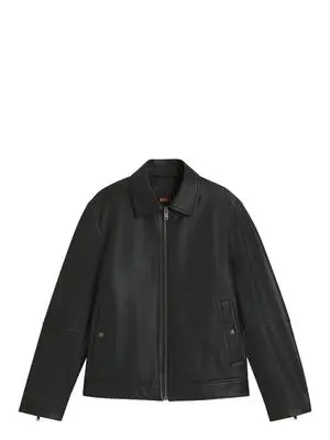 BOSS Nappa-Leather Regular Fit Jacket
