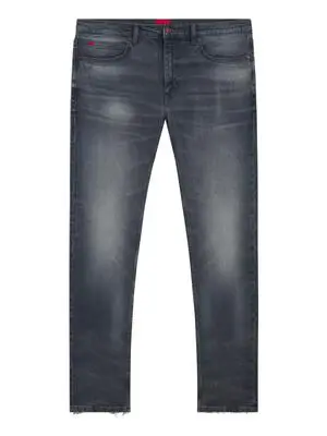Hugo Ash Extra-slim Fit Stretch Jeans - Blue