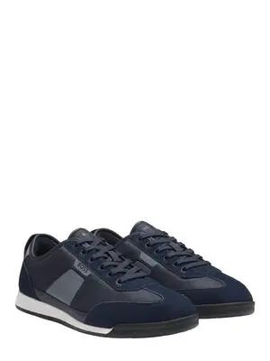 BOSS Low-Top Trainer Light Blue