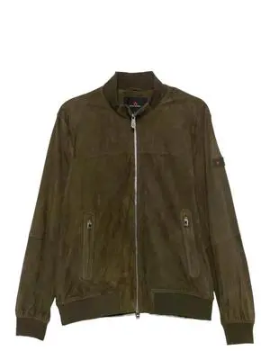 Peuterey Suede Jacket Green