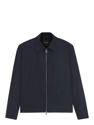 BOSS Water-repellent Jacket - Dark Blue
