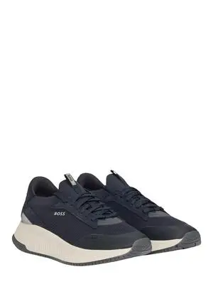 BOSS Running-style Trainers - Dark Blue