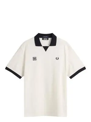 Fred Perry Meyba Printed Polo Shirt - Ecru