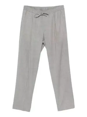 BRIGLIA 1949 Wimbledon Drawstring Trousers - Grey