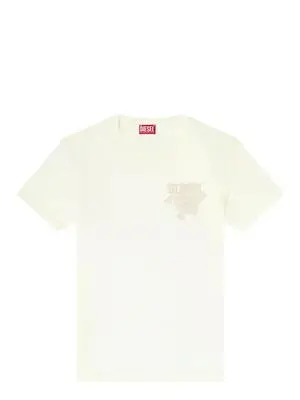 DIESEL® T-adjust-notch T-shirt - White