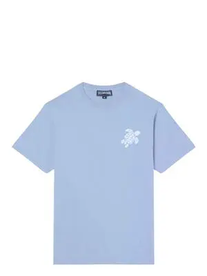 Vilebrequin Turtle-embroidered T-shirt - Blue