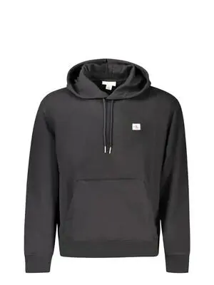 Calvin Klein Logo-patch Hoodie - Black