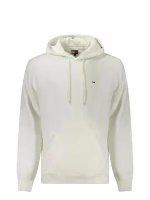 Tommy Hilfiger Logo-Patch Drawstring Hoodie Neutrals
