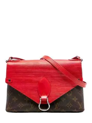 LOUIS VUITTON 2017 Monogram Epi Saint Michel Crossbody Bag - Brown