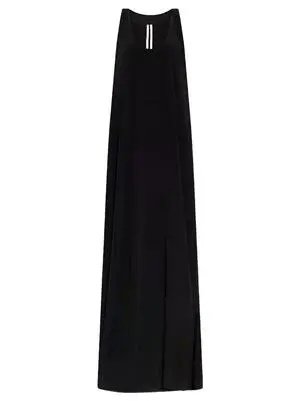 Rick Owens Draped Sleeveless Maxi Dress - Black