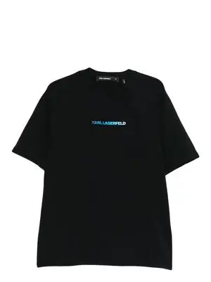 Karl Lagerfeld Logo-print T-shirt - Black