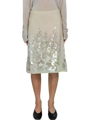 PALOMA WOOL Paloma Wool Ara Midi Skirt With Sequin Embellishment