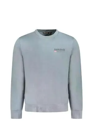 NAPAPIJRI Napapijri Logo-Print Crew-Neck Sweatshirt Grey
