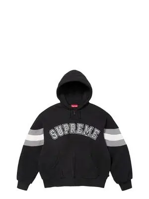 Supreme Corduroy Detailed Zip Sweater - Teal | Editorialist