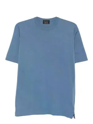 DELL'OGLIO Short-sleeves T-shirt - Blue