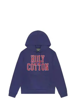 DENIM TEARS Holy Cotton Hoodie - Blue